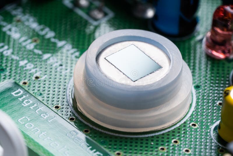 Close-up of the Motion Sensor of Security Systems on the Electronic ...