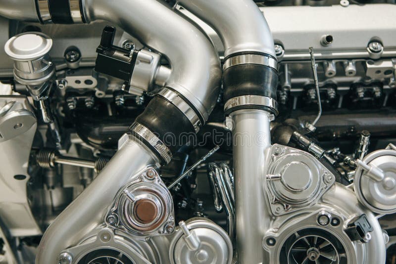 Engine inside a car stock image. Image of fuel, internal - 22021157