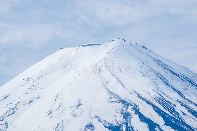 Close Up Mount Fuji in Spring Stock Image - Image of fuji, asia: 75516385