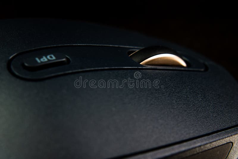 Close Up of a Mouse Scroll Wheel Stock Photo - Image of hardware, wheel ...