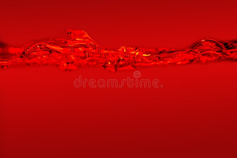 Water Movement on a Red Background. Stock Photo - Image of file, liquid ...