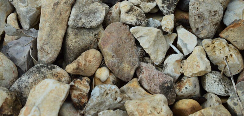 Close Up of Multi Colored River Rocks. Stock Image - Image of brown ...