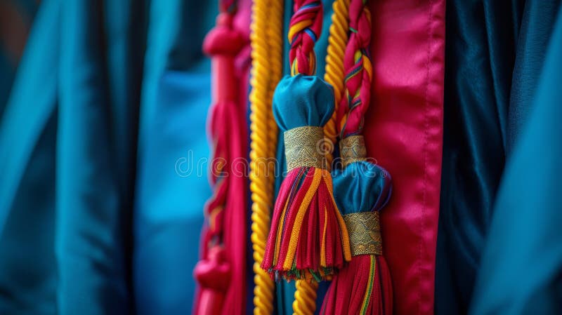 Close Up of Multi Colored Rope Stock Photo - Image of cord, weaving ...