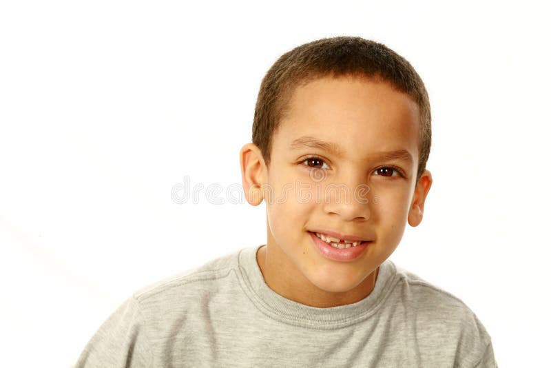 Close Up of Multi-ethnic Boy Stock Image - Image of color, black: 30475165