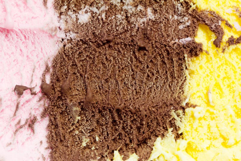 Close Up Multicolor Ice Cream Stock Image - Image of scoop, still: 39346719