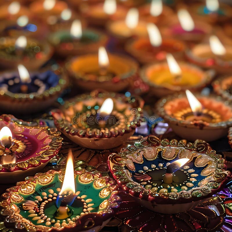 Multiple Diyas Stock Illustrations – 18 Multiple Diyas Stock ...