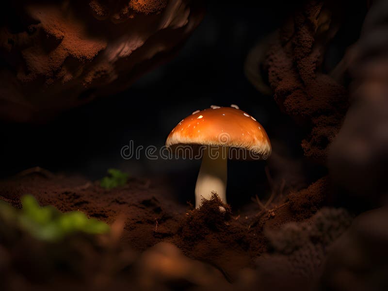 Close Up Mushroom Stock Illustrations – 2,264 Close Up Mushroom Stock ...