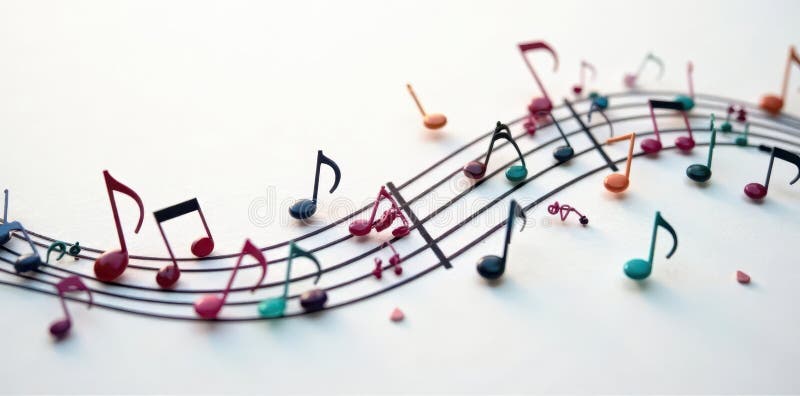 Pure White Background Score Sheet Music Stock Illustrations – 14 Pure ...