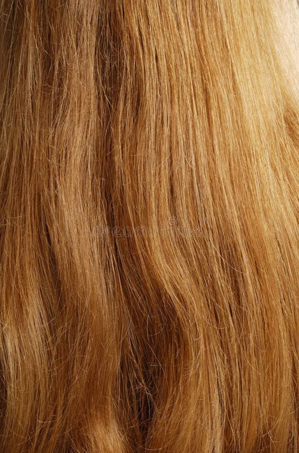 Close-up Of Natural Fair Hair Stock Image - Image of textured, real ...