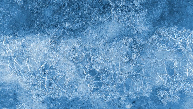 Close-up of Natural Ice Texture Stock Image - Image of closeup, fresh ...