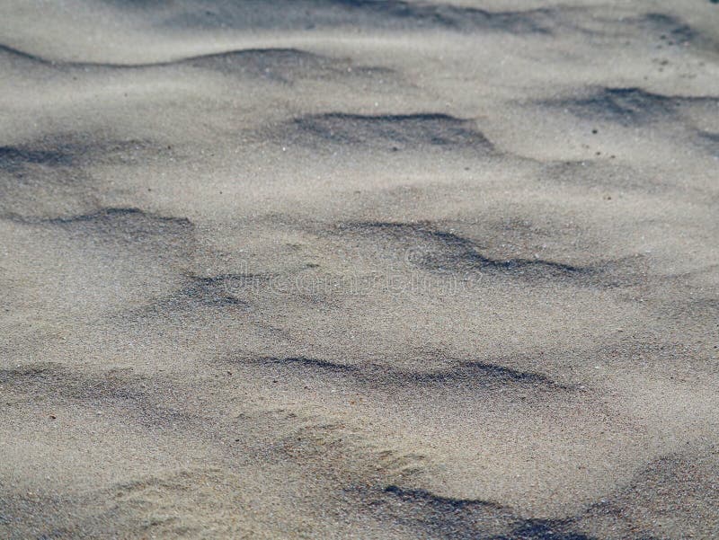Close Up of Natural Looking Flat Sandy Ground on the Beach Stock Photo ...