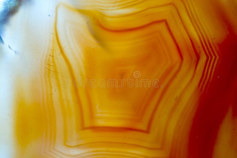 Close Up of Natural Orange Agate Crystal Surface, Orange Agate Crystal ...