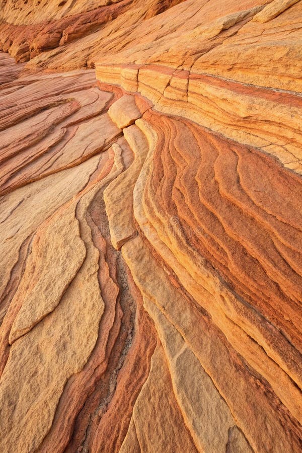 Close-up of Natural Sandstone Surface with Orange and Brown Textures ...
