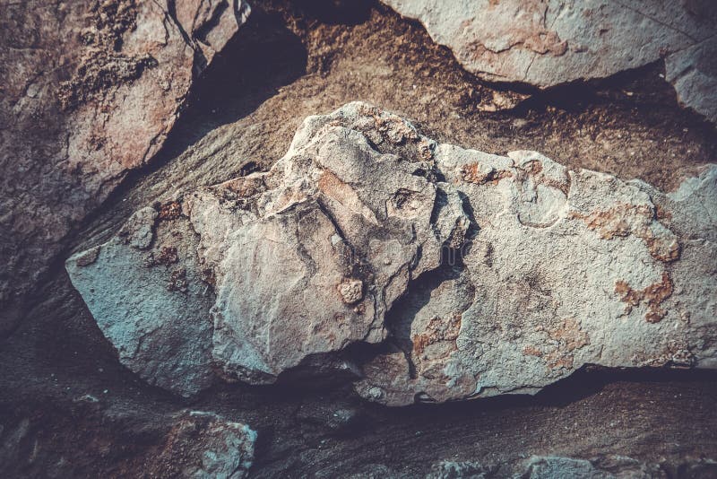 Close Up of Natural Stone Wall. Stone Wall Texture Stock Image - Image ...