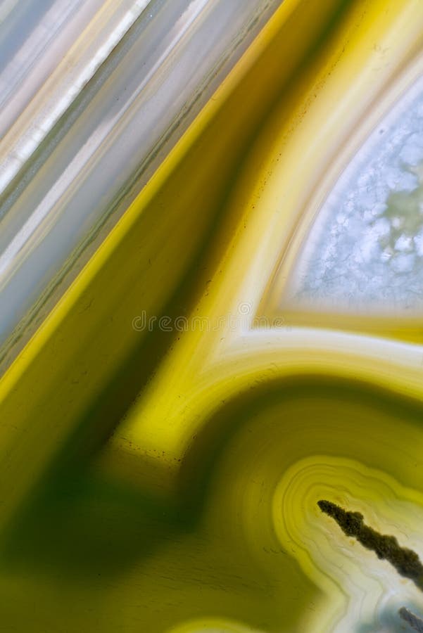Close Up of Natural Yellow Agate Crystal Surface, Yellow Agate Crystal ...