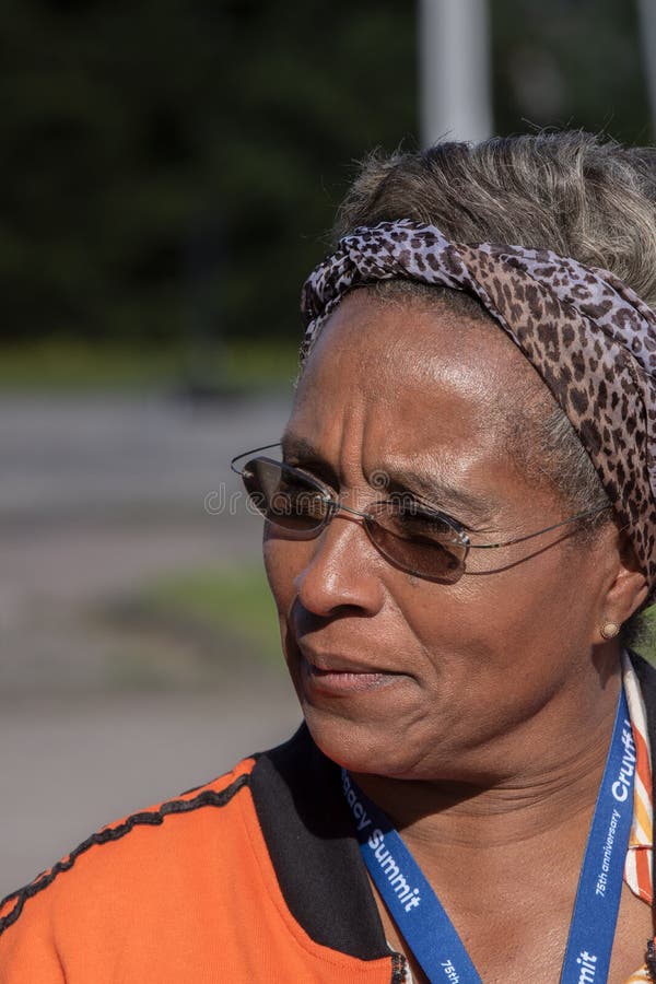 Close Up Nelli Cooman at Amsterdam the Netherlands 21-9-2022 Editorial ...