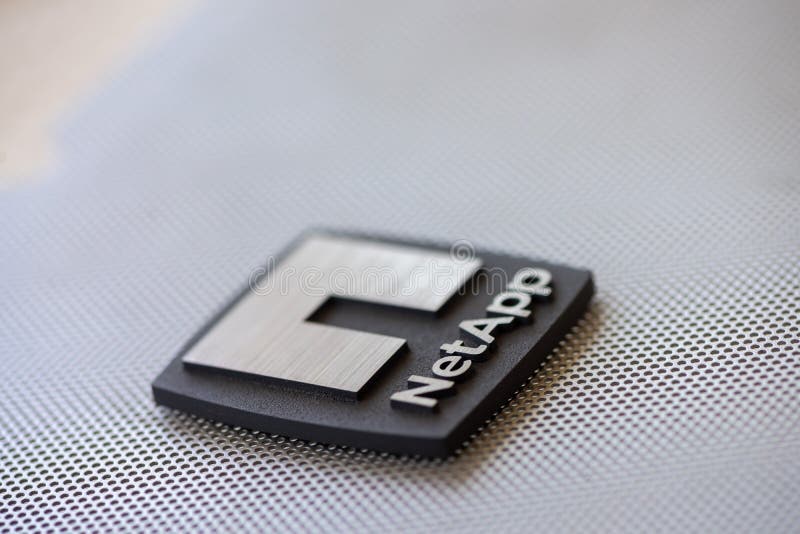Close-up of the NetApp Logo Editorial Photo - Image of storage, company ...