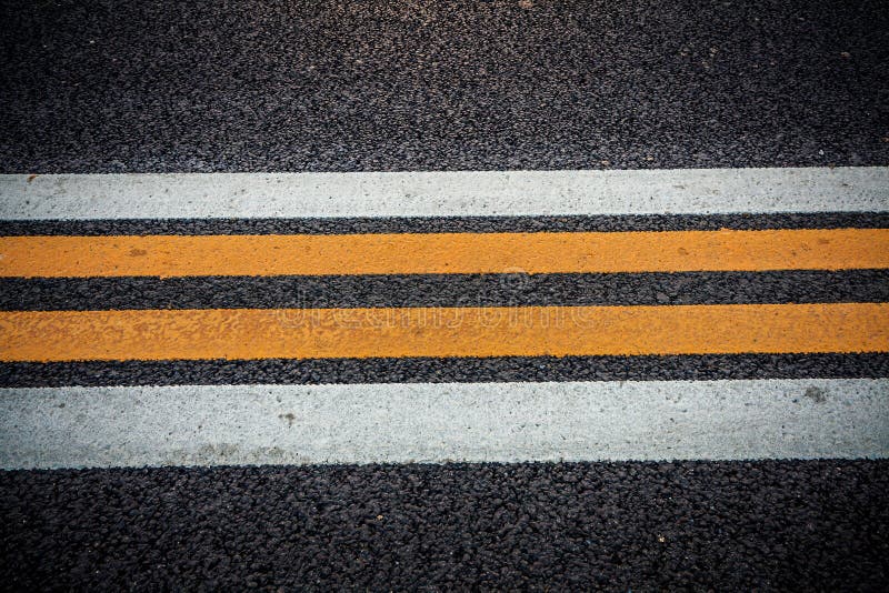 Close-up Horizontal View of New Asphalt Road Stock Image - Image of ...