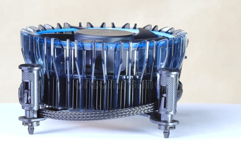 New Intel Hight Performance Active CPU Cooler with Fan, Copper Plate ...