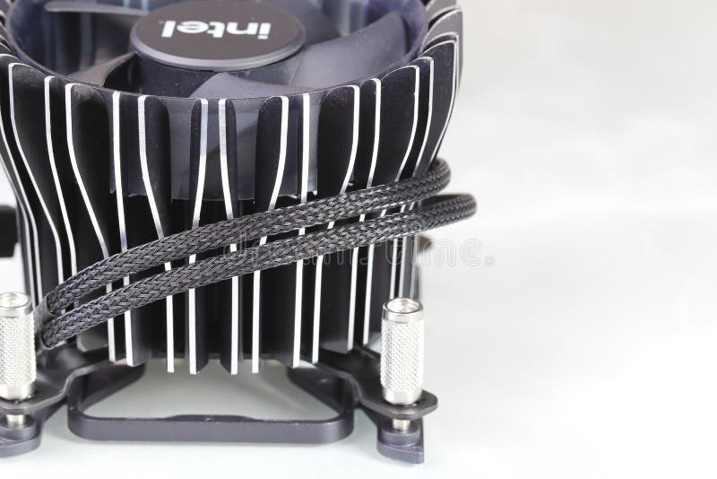 New Intel Hight Performance Active CPU Cooler with Fan, Copper Plate ...