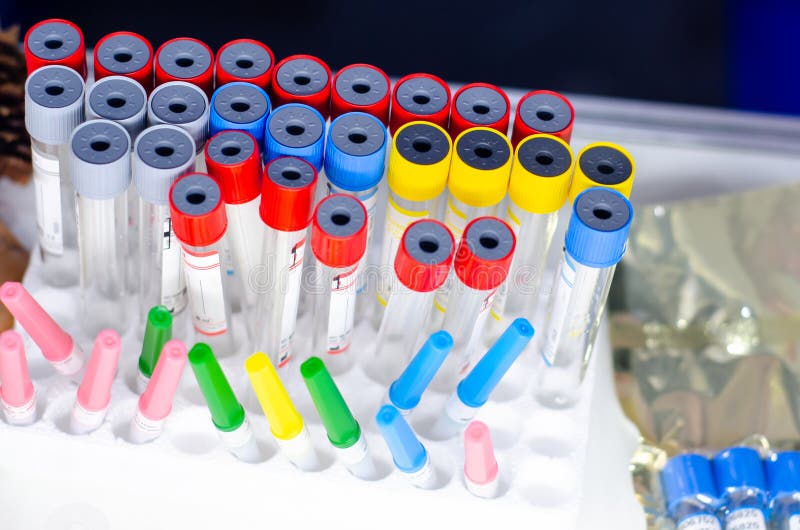 Close-up of New Medical Test Tube Stock Photo - Image of biological ...