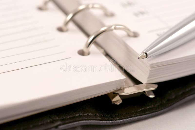 Close up of note and pen stock image. Image of memo, notebook - 10971025