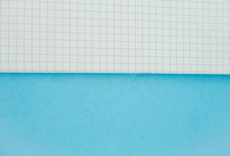 Close Up of the Notebook on the Blue Background Stock Photo - Image of ...