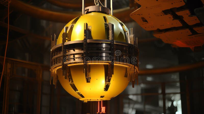 Close Up of a Nuclear Warhead S Payload Stock Illustration ...