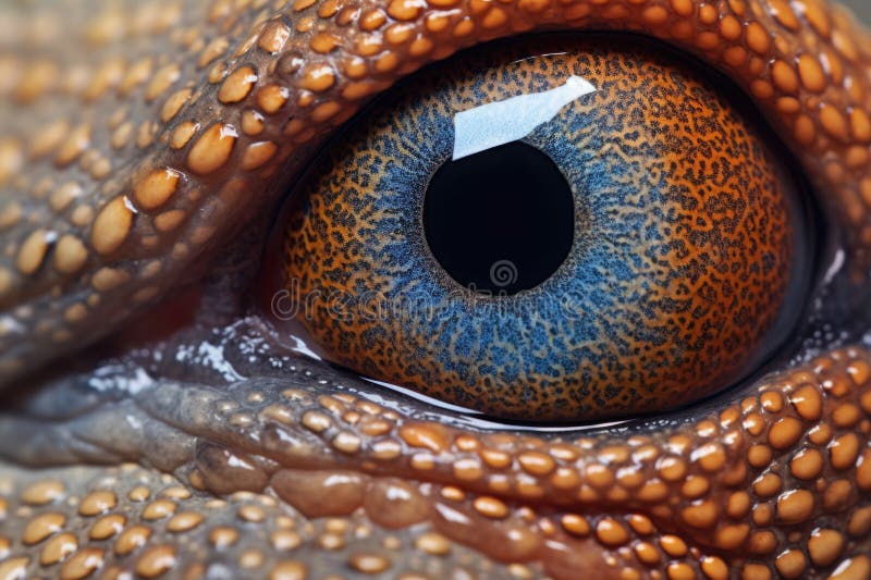Close-up of Octopus Eye while Stalking Prey Stock Image - Image of ...