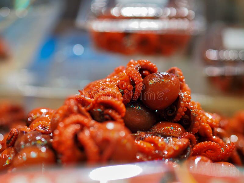 Octopus Dry, Sea Food Thailand Stock Image - Image of octopus, food ...
