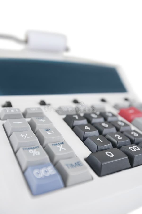 Close-up of Office Calculator Stock Photo - Image of symbol, technology ...