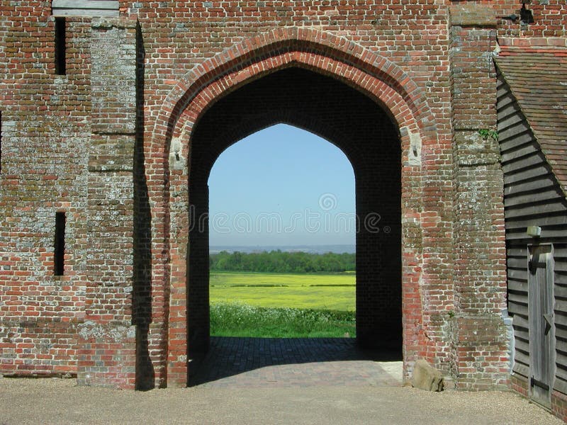 Close up of Old Archway stock photo. Image of archway, viewpoint - 845460