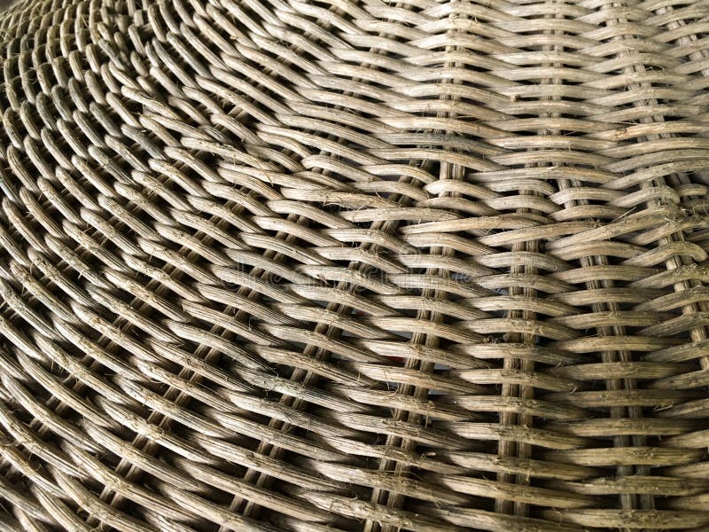 Old bamboo basket texture stock photo. Image of tool - 105175326