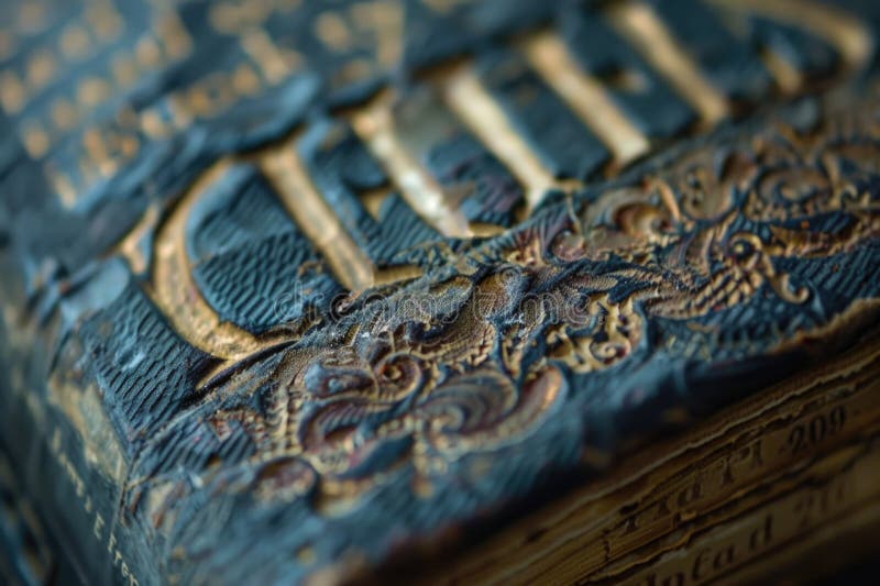 Close Up of an Old Book with Writing, Suitable for Educational and ...