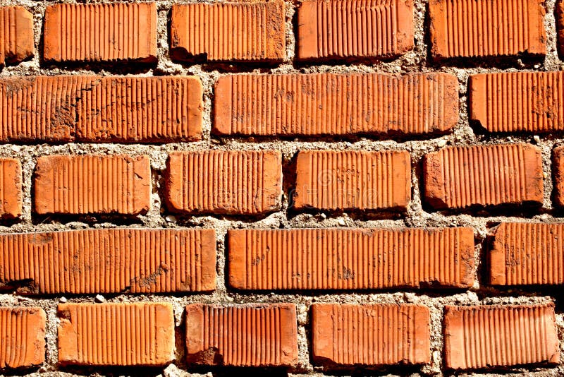 Close Up on an Old Bricks Wall Stock Image - Image of pattern, stucco ...
