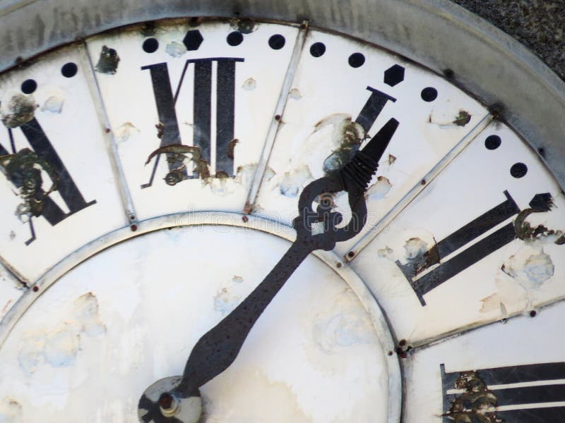 Close-up of an Old Castle Clock Stock Image - Image of metal, castle ...