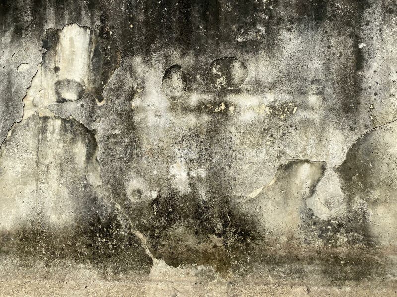 Old Cement Wall Texture Background Stock Image - Image of black, close ...