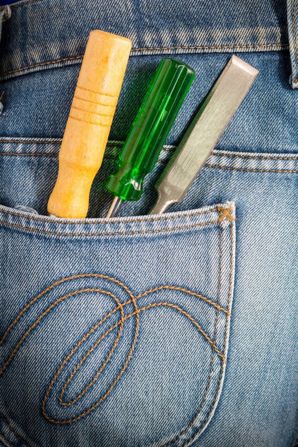 Close-up of Old Chisel and Screwdriver Stock Photo - Image of design ...