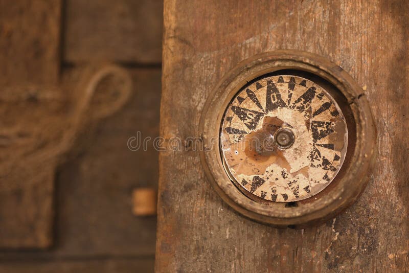 Close-up of an old compass stock photo. Image of craftsmanship - 160182132