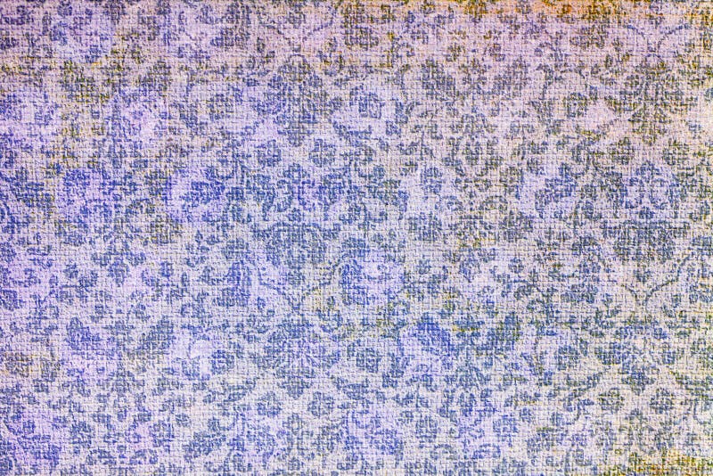 A Wallpaper Of A Repeat Botanic Pattern. Stock Photo - Image of ...