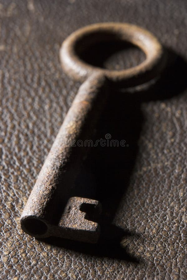 Close-Up of Old-Fashioned Key Stock Image - Image of still, concept ...