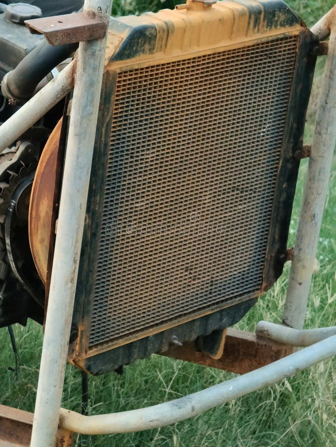 Close Up Old Grid Iron of Water Pump Machine Texture Stock Photo ...