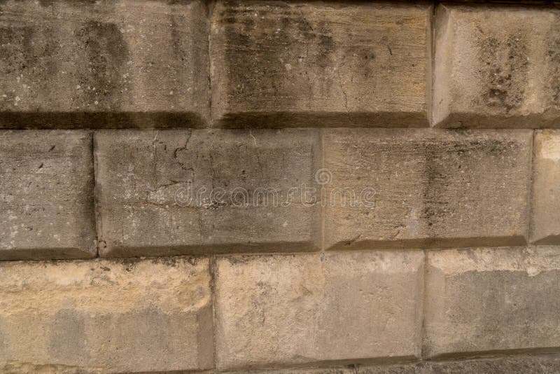 Rectangular Shaped Historical Structured Facade Background Stock Image ...