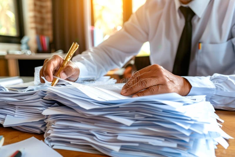 Close Up of Old Man Working on a Tablet Computer. he Filling Out Tax ...