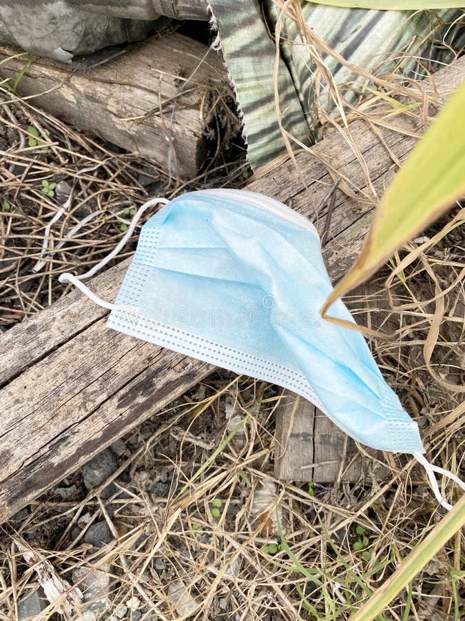 Old mask on the ground stock photo. Image of junk, ground - 237605994