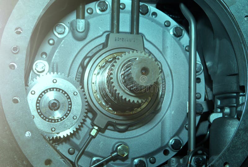 Close up old mechanism stock photo. Image of gray, ideas - 310766870