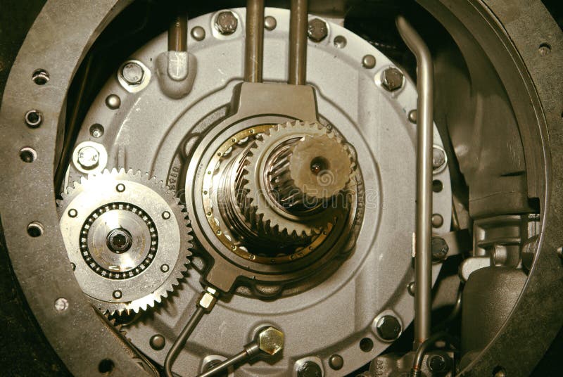 Close up old mechanism stock photo. Image of gray, engine - 4964368