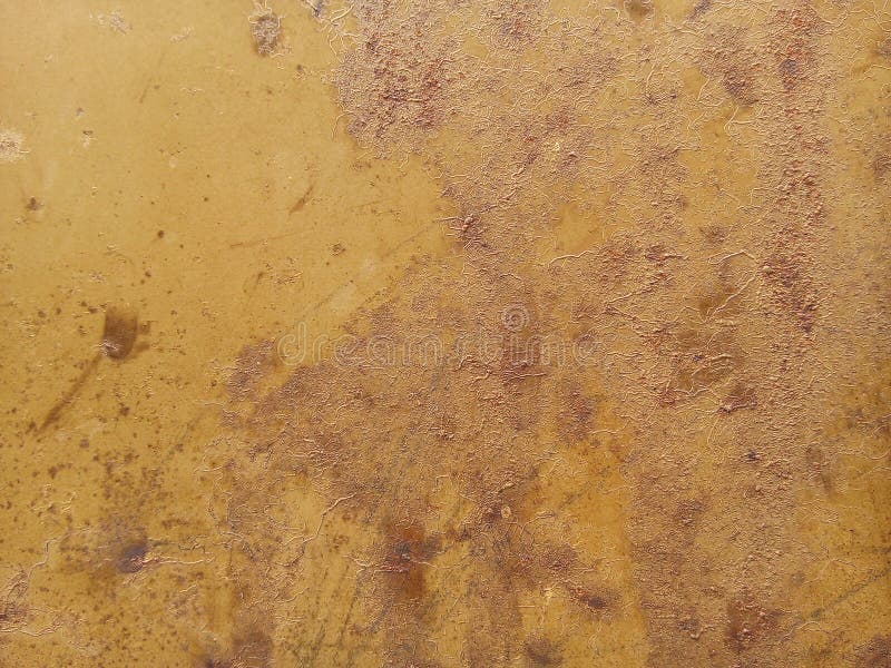 Rust and stain on metal. stock image. Image of backdrop - 165730129