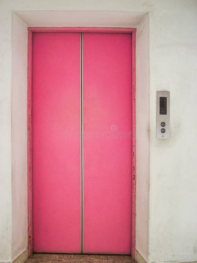 Pink elevator stock photo. Image of business, lobby - 103444284