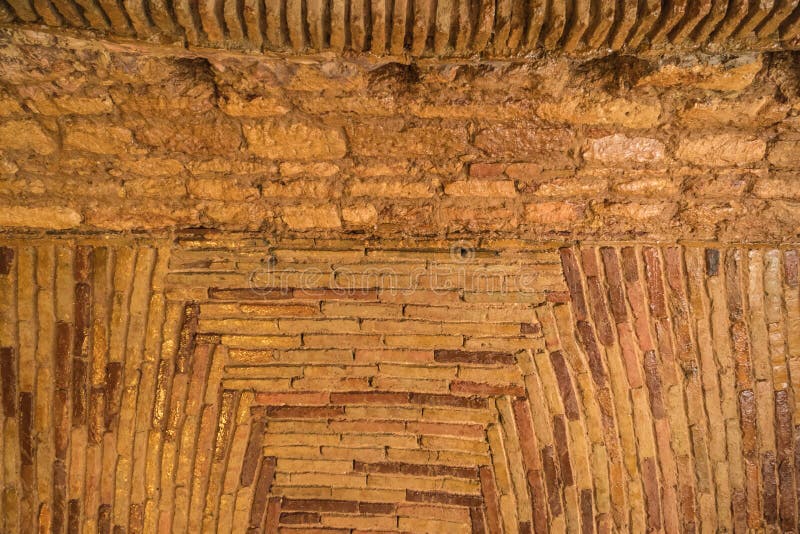 Close Up of Old Red Brick City Wall Stock Photo - Image of building ...